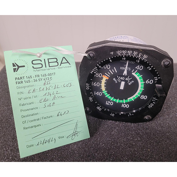 AIR SPEED INDICATOR PN-EA-5175-32-CES - Siba